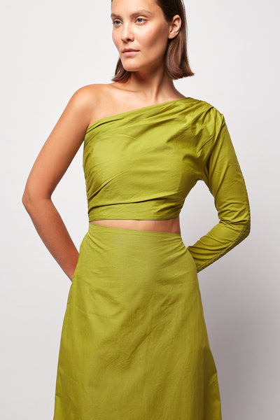 Cut Out One Sleeve Maxi – S/W/F Boutique - International